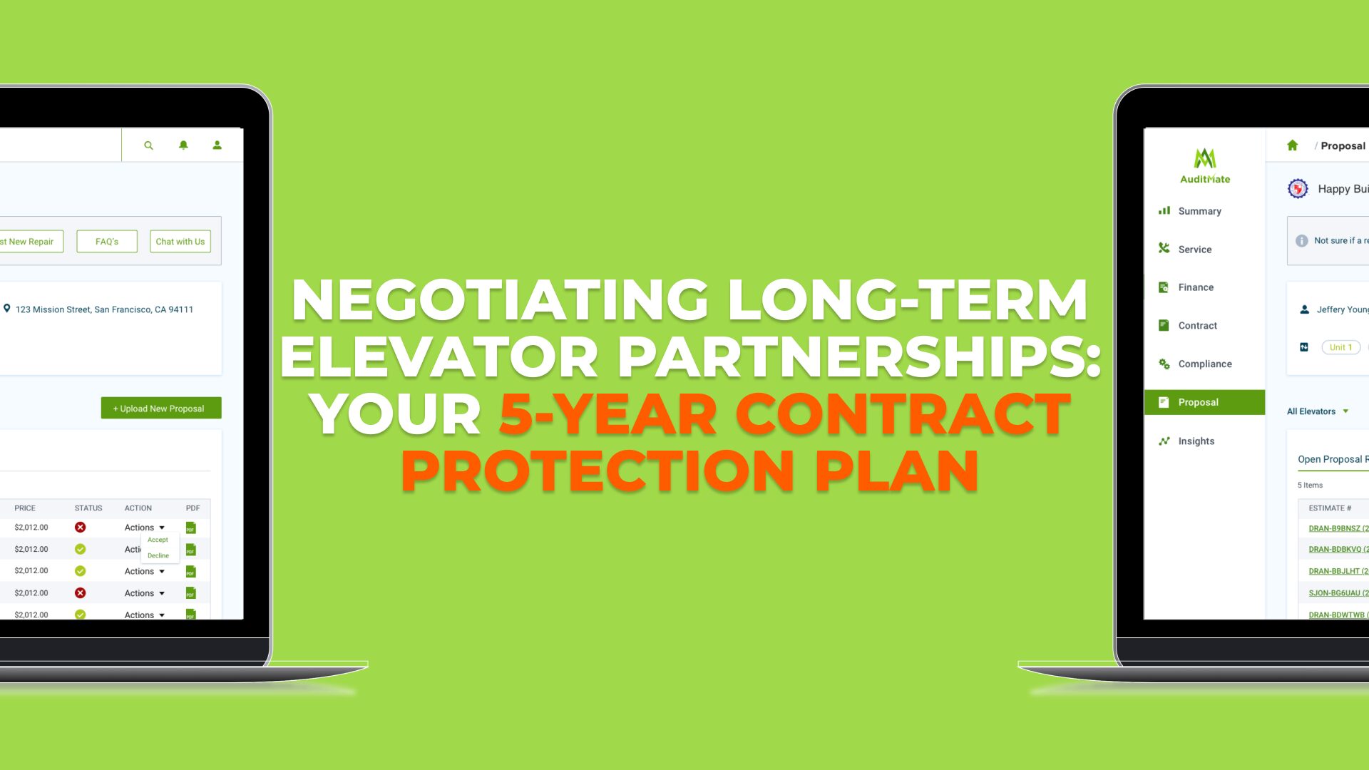 Negotiating Long-Term Elevator Partnerships: Your 5-Year Contract ...